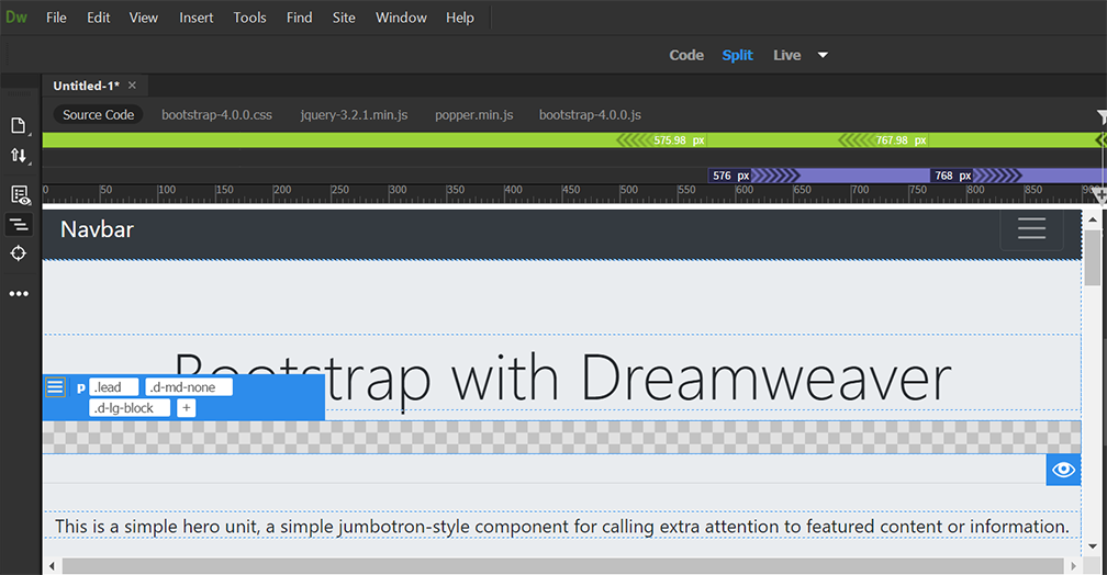 Design responsive websites using Bootstrap