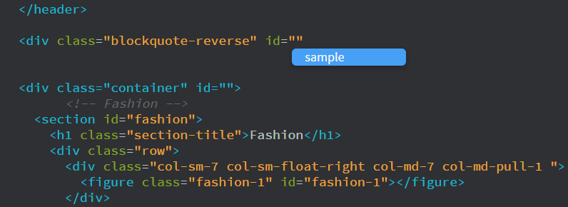 Code hinting and code completion