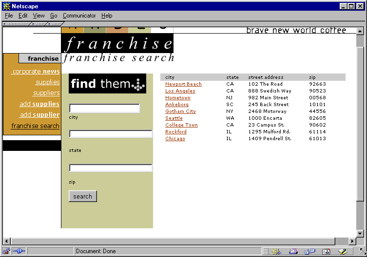 Display database records in Adobe Dreamweaver