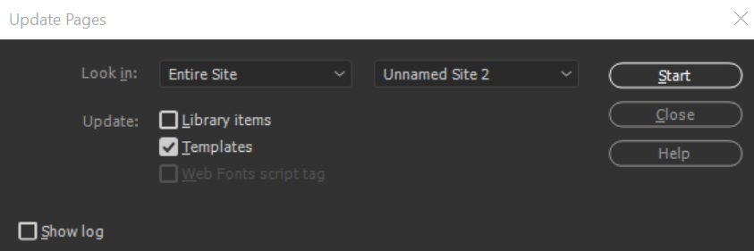 How to edit, update, and delete templates in Dreamweaver