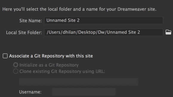 Learn how to download and use Git with Dreamweaver.