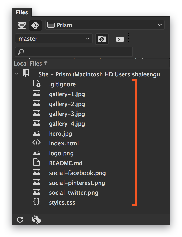 Learn how to download and use Git with Dreamweaver.