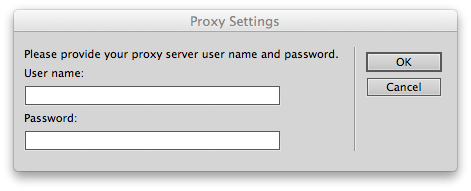 Specify proxy server settings in Dreamweaver
