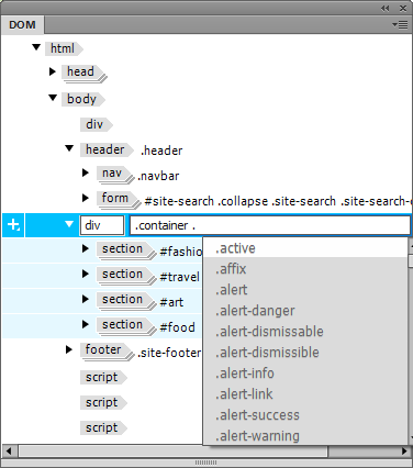 Feature summary | Dreamweaver CC | 2015 releases
