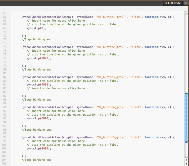 Adding basic interactivity