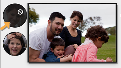 Use People view to mark faces in photos and videos