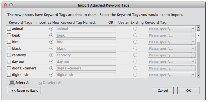 Import media from files and folders in Elements Organizer