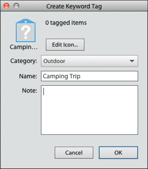 Tag your media in Elements Organizer