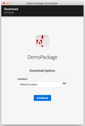 Adobe Package Downloader