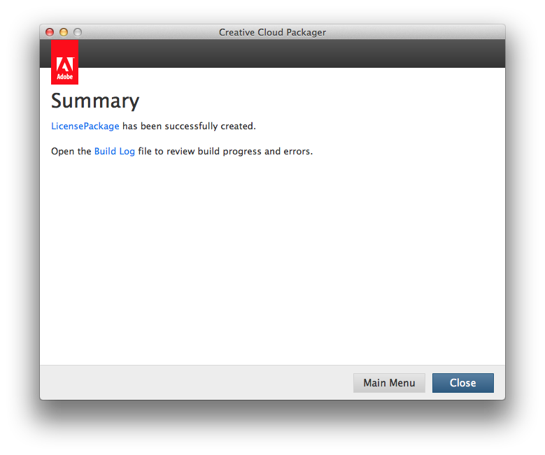 Adobe Creative Cloud license package
