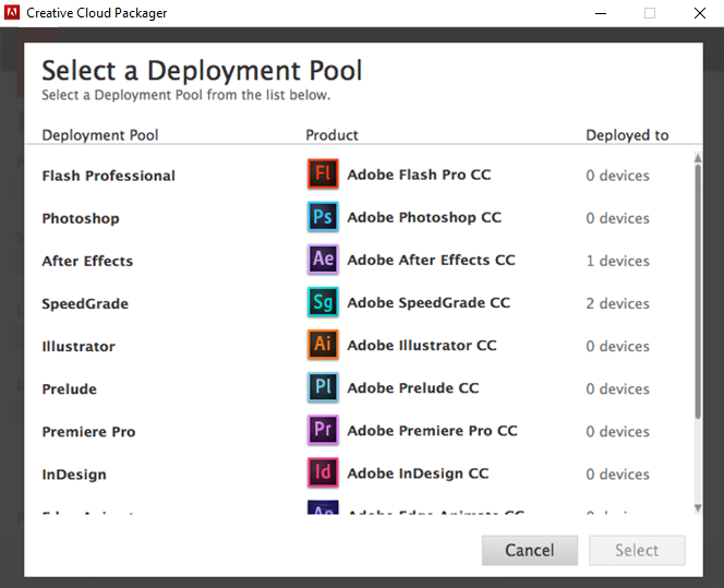 Software Packages Adobe