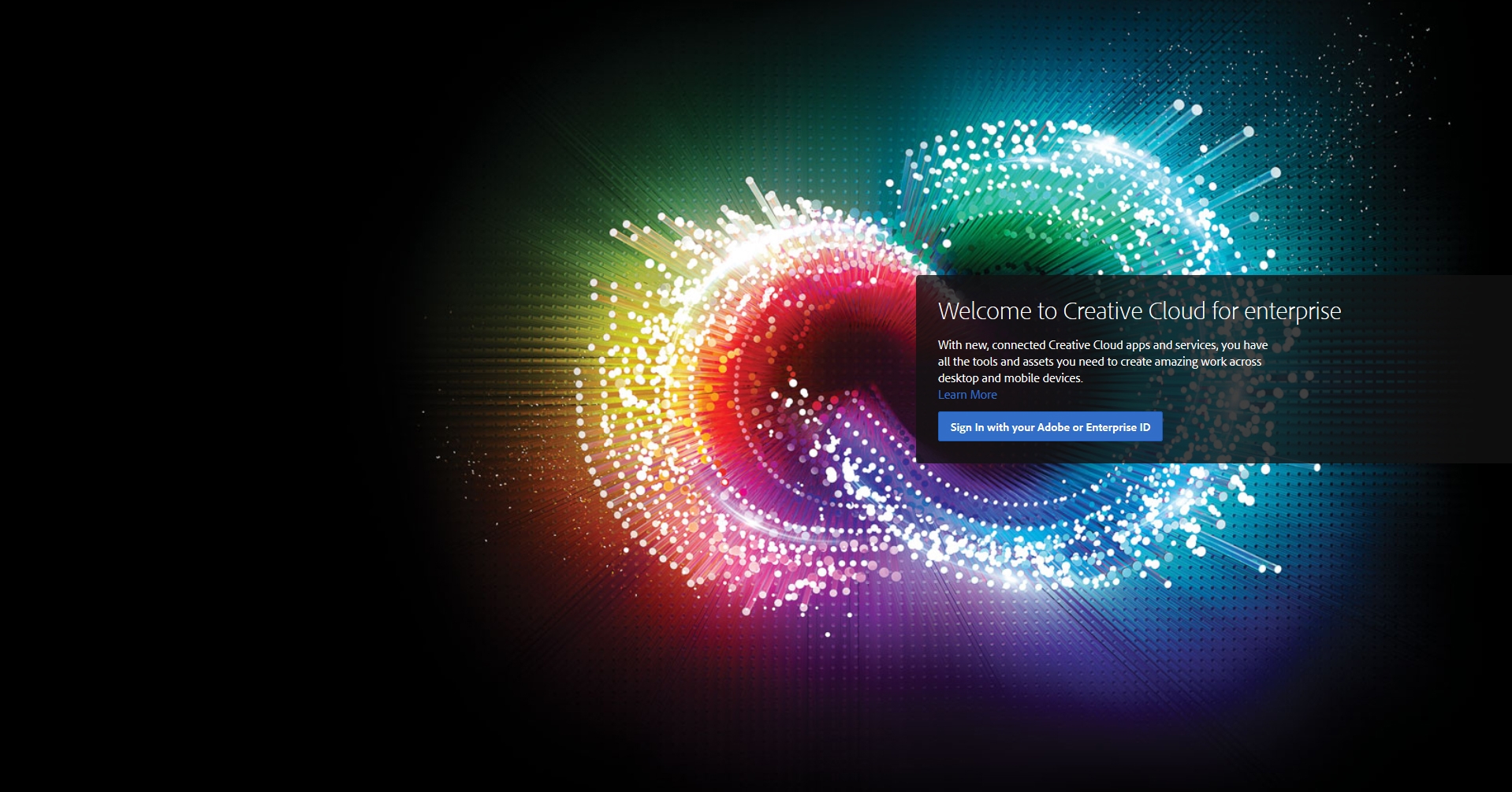 관리 서비스 포함 Adobe Creative Cloud for enterprise를 사용하여 에셋 검색, 공유, 관리