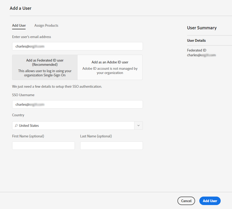 Adobe SSO와 함께 사용하기 위한 Centrify 구성