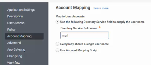 Adobe SSO와 함께 사용하기 위한 Centrify 구성