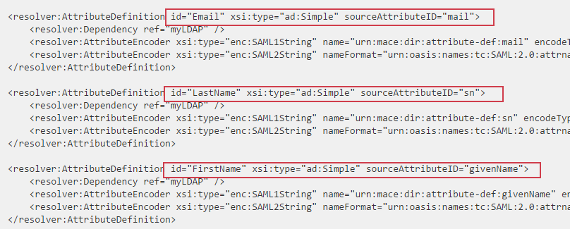 Adobe SSO와 함께 사용하기 위한 Shibboleth IdP 구성