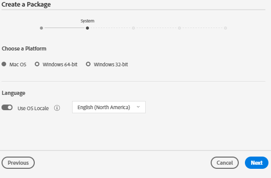 Create Shared Device Licensing packages