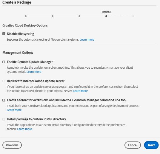 Create Shared Device Licensing packages