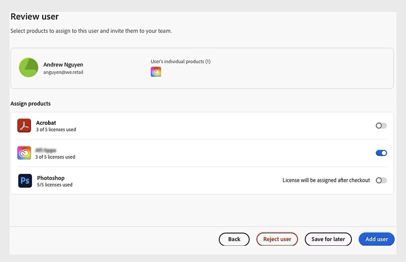 Add users with matching email domains