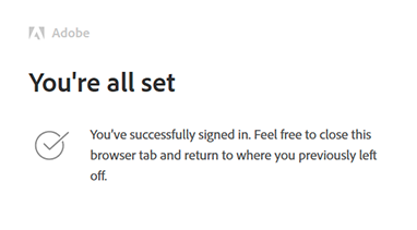 Enable browser-based login