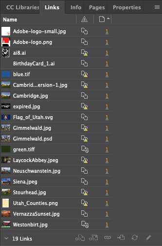 Manage assets using Adobe Asset Link