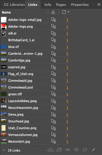 Manage assets using Adobe Asset Link