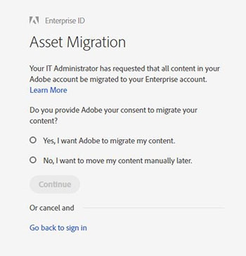 Automated Asset Migration