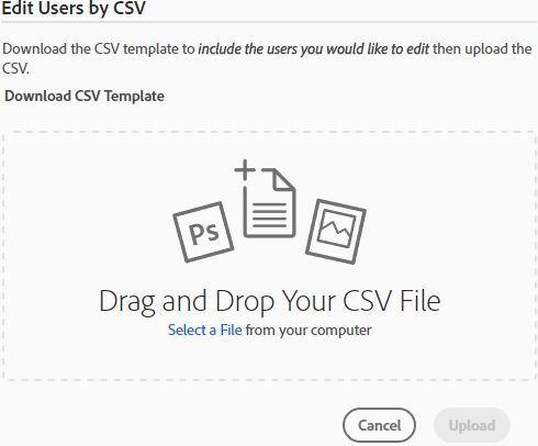 Migrate existing users to the Adobe Admin Console