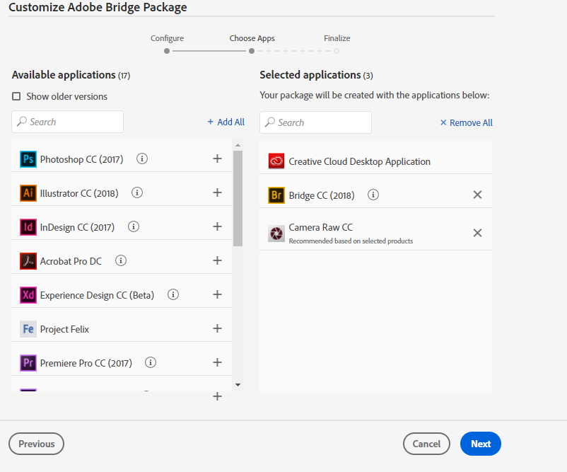 Adobe Templates for Packages