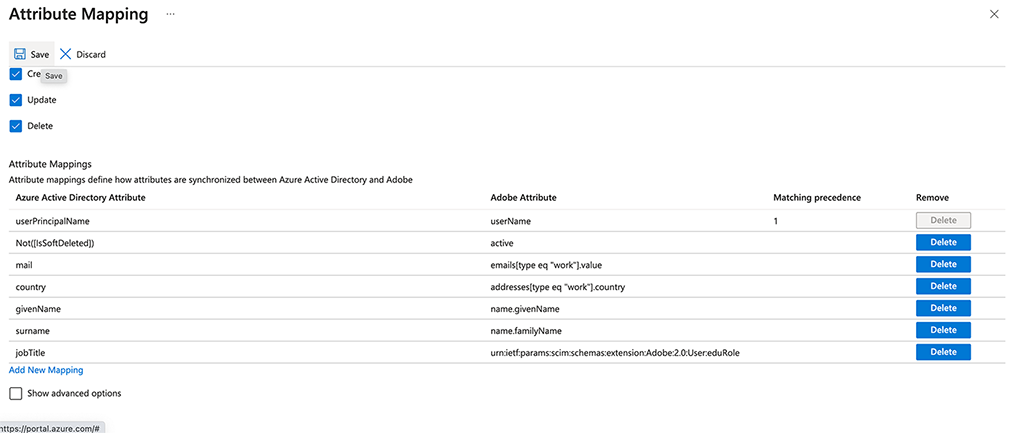 Role sync for Education