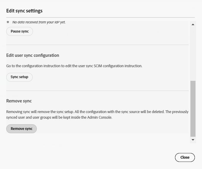 Sync users from your roster to Adobe Admin Console