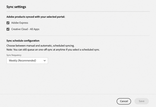 Sync users from your roster to Adobe Admin Console