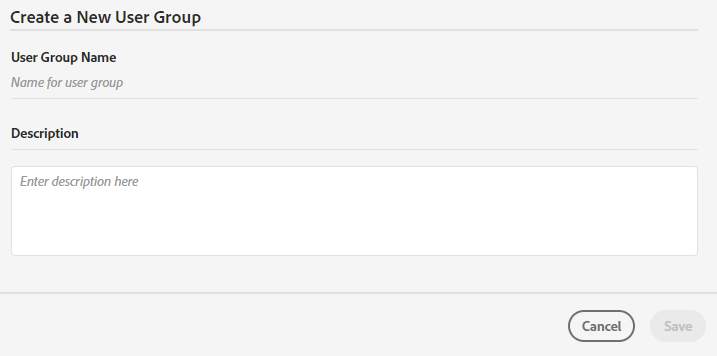 Manage user groups in the Admin Console