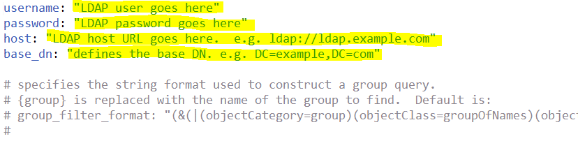 Set up the User Sync tool