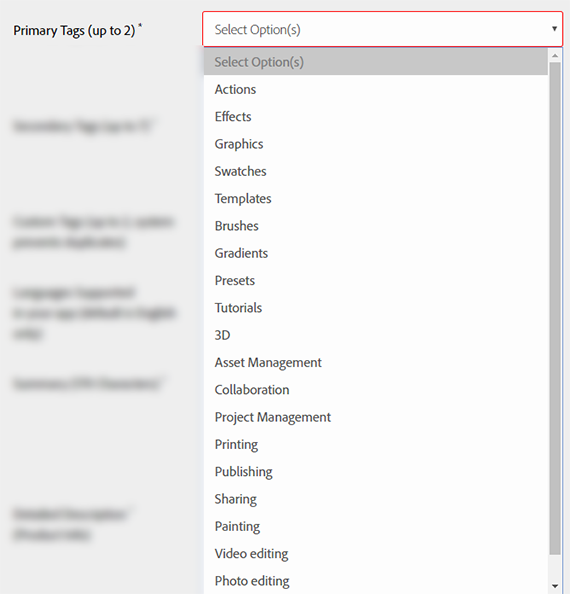 Getting started with Adobe Exchange Producer Portal