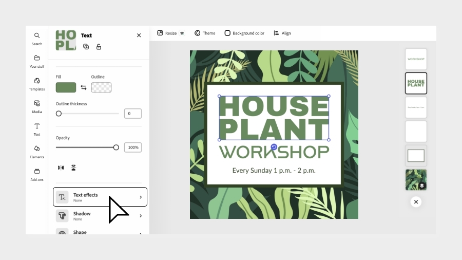 How to use Text Effects to create an extraordinary headline