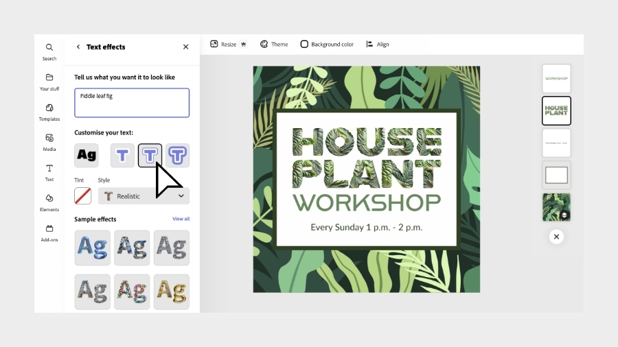 How to use Text Effects to create an extraordinary headline