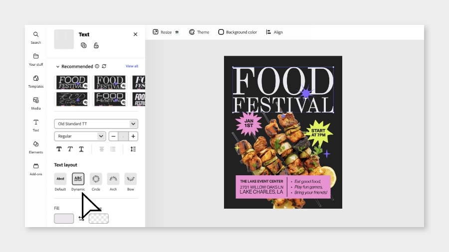 How to edit and format text