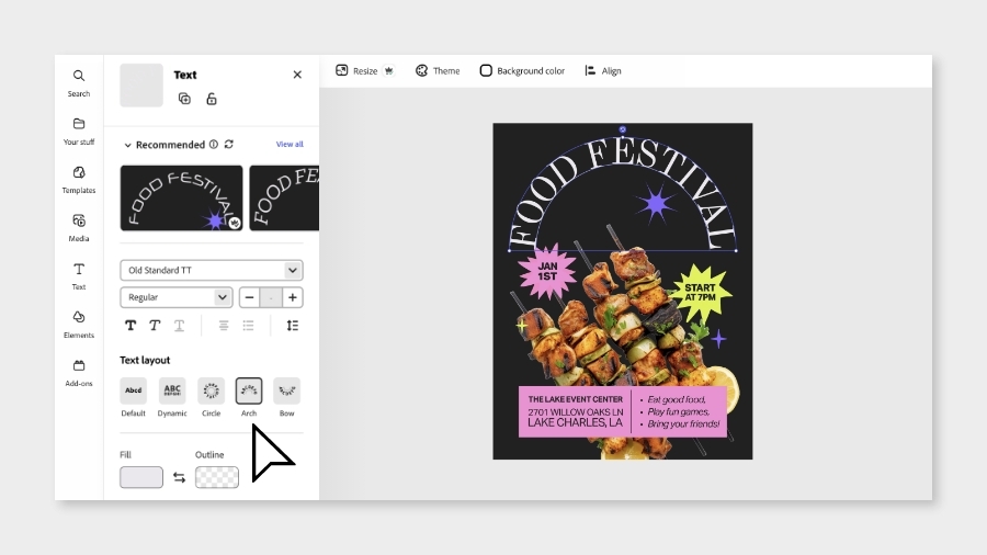 How to edit and format text