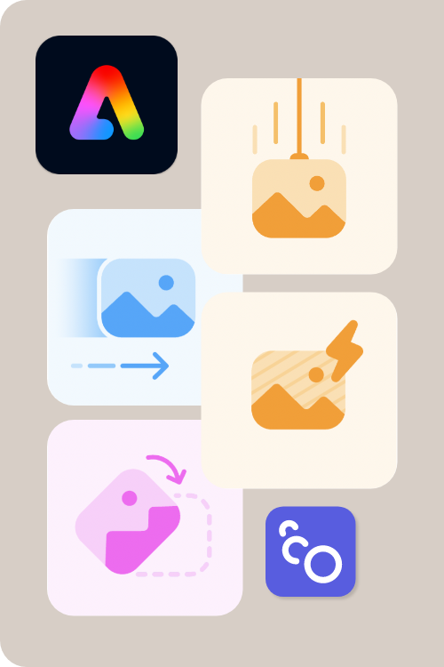 Animate texts and photos in Adobe Express