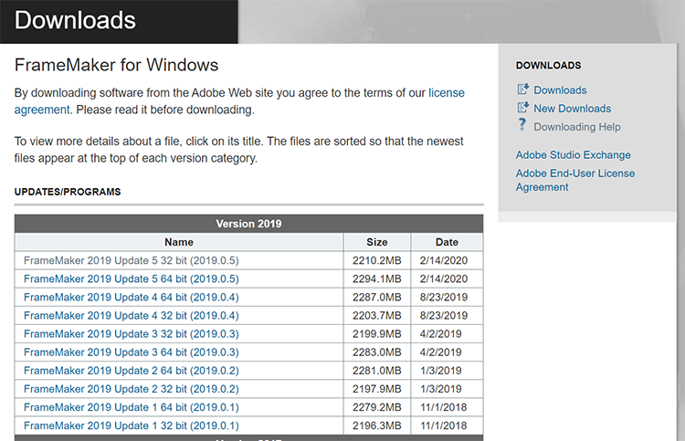 Redeem Adobe FrameMaker subscription code