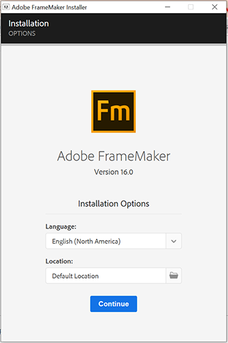 Redeem Adobe FrameMaker subscription code