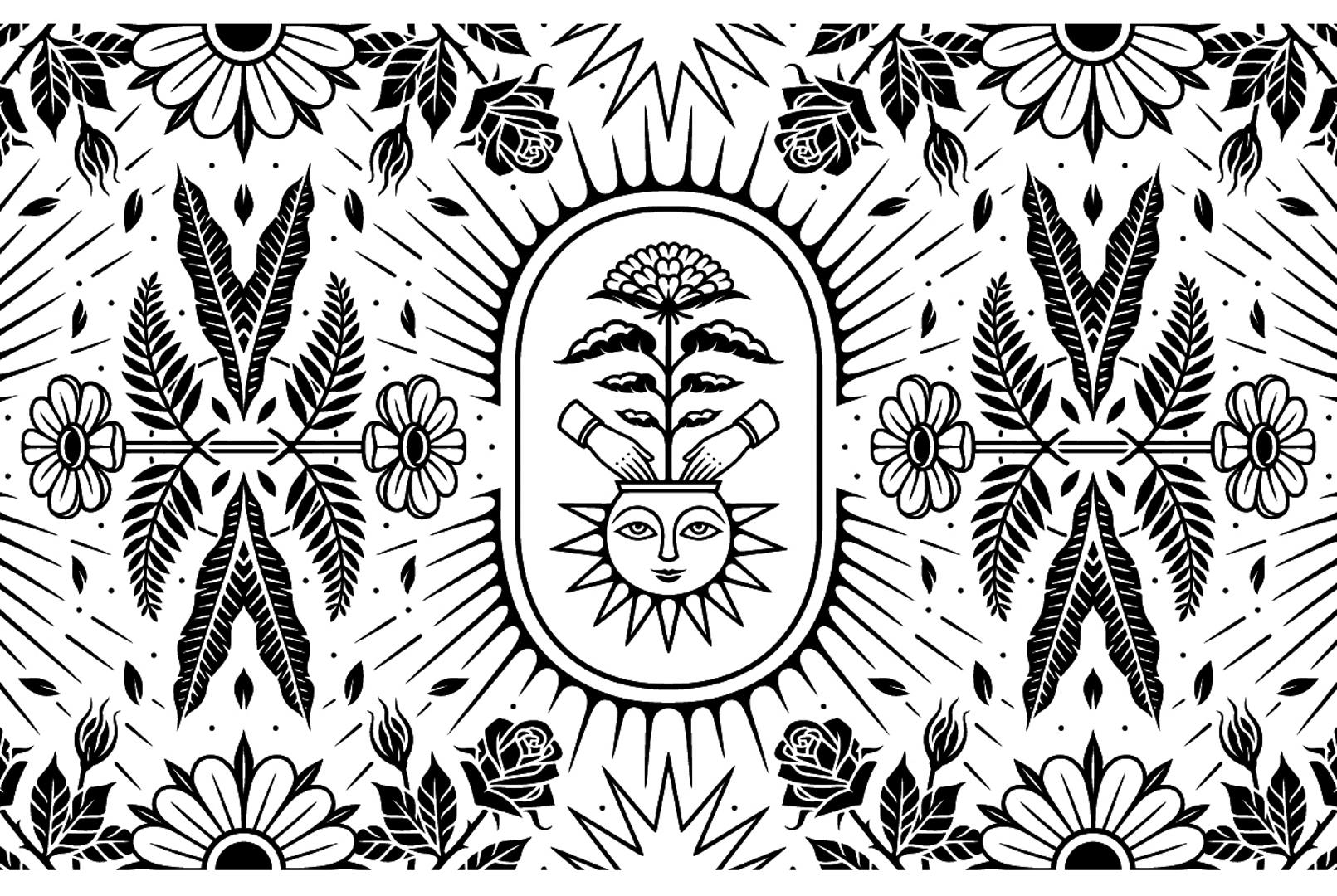 Make a symmetrical pattern with Jared Tuttle