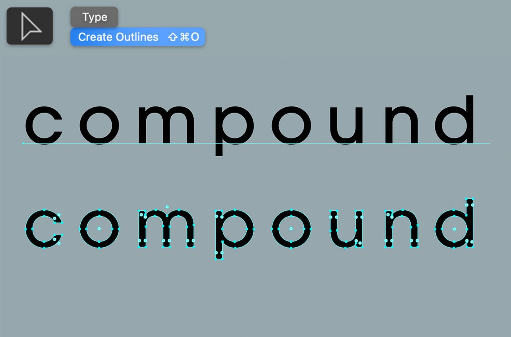 Shape-shift your letterforms in Adobe Illustrator.