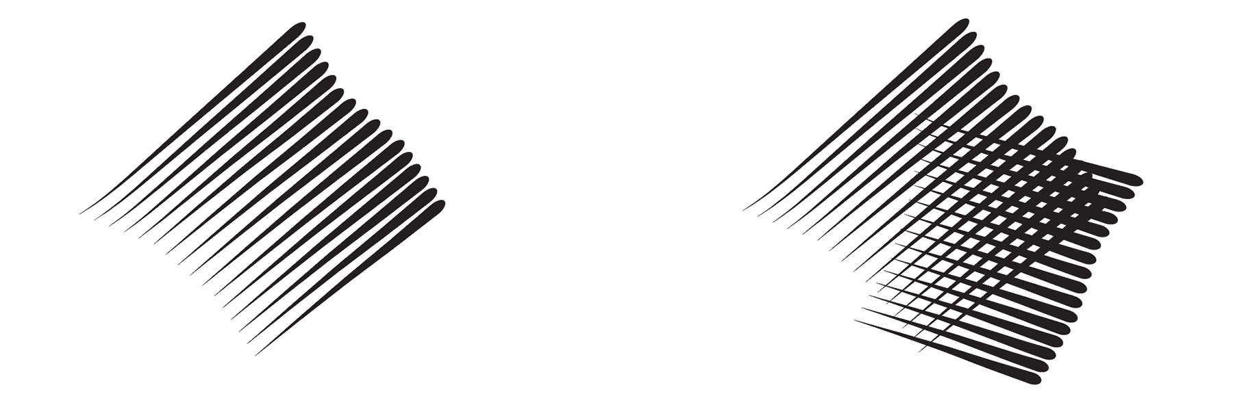 Create stunning graphic portraits with crosshatching