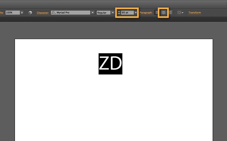 How to create a monogram in Illustrator