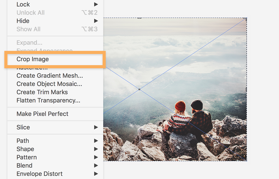 How To Crop A Design In Illustrator