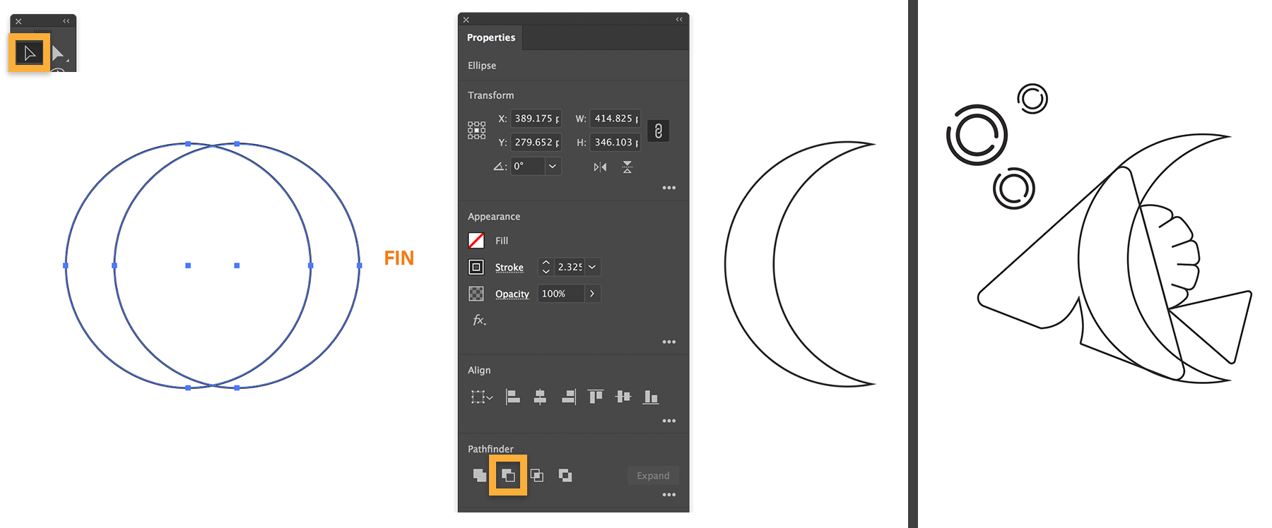 Draw A Third Of A Circle Illustrator Jimerson Hace