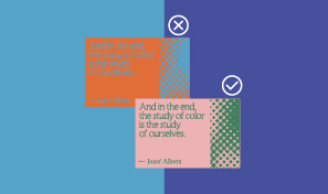 Contrast in your color palette