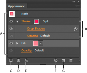 How to adjust appearance attributes in Illustrator