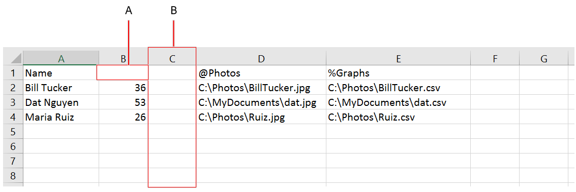 Merge data to create data-driven graphics through templates and ...